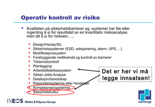 Håndtering av risiko v/ Ola Brevig | PPT