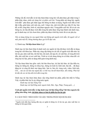 Hướng dẫn cách trích dẫn và ghi tài liệu tham khảo cho luận văn, luận án tại ueh đề thi ueh | PDF