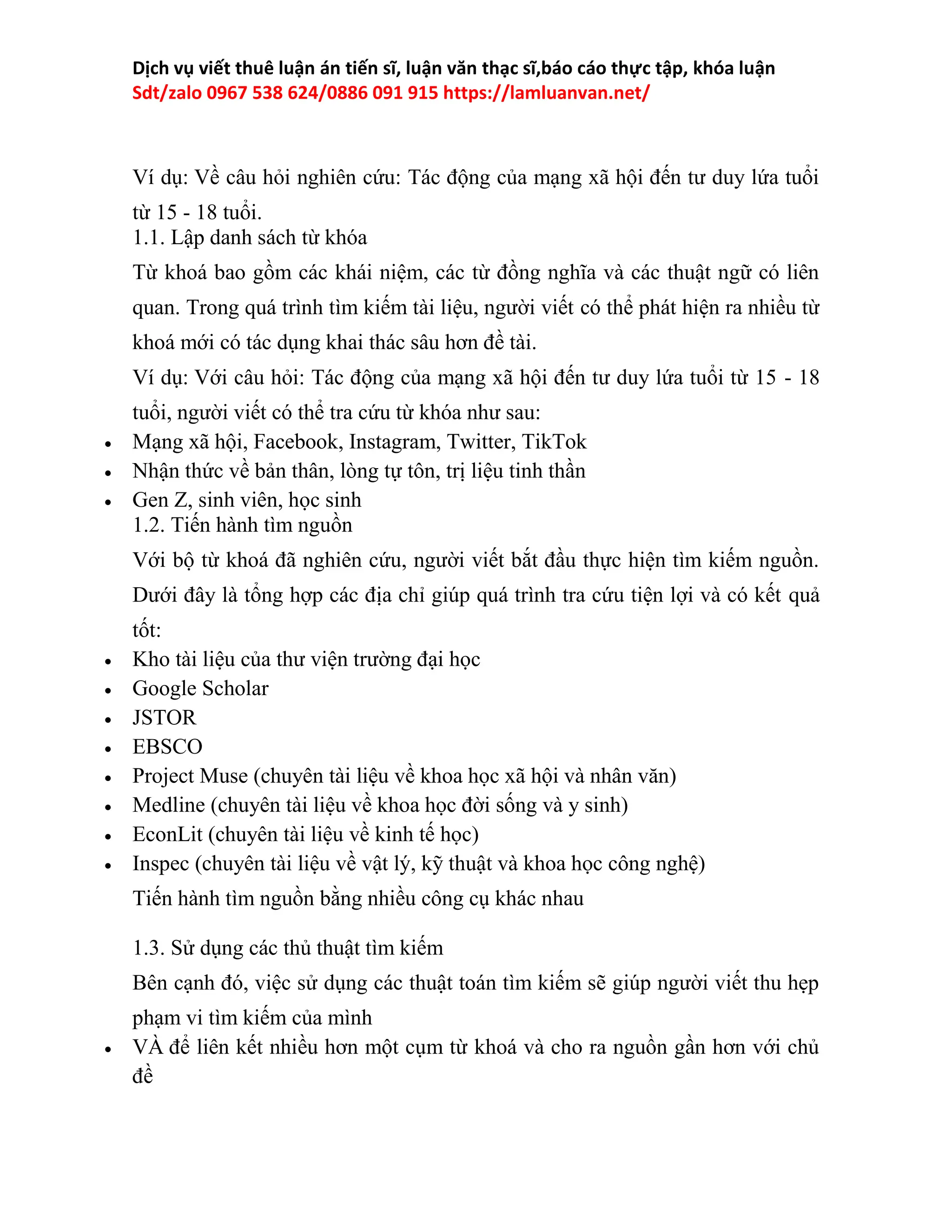 Hướng Dẫn Cách Viết Literature Review Chi Tiết | DOCX