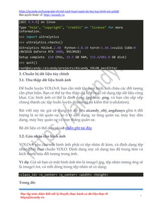 Hướng dẫn chi tiết cách huấn luyện dữ liệu tùy chỉnh với YOLO8.pdf