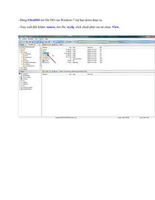 Hướng dẫn cài windows 7 từ ổ cứng hdd | PDF