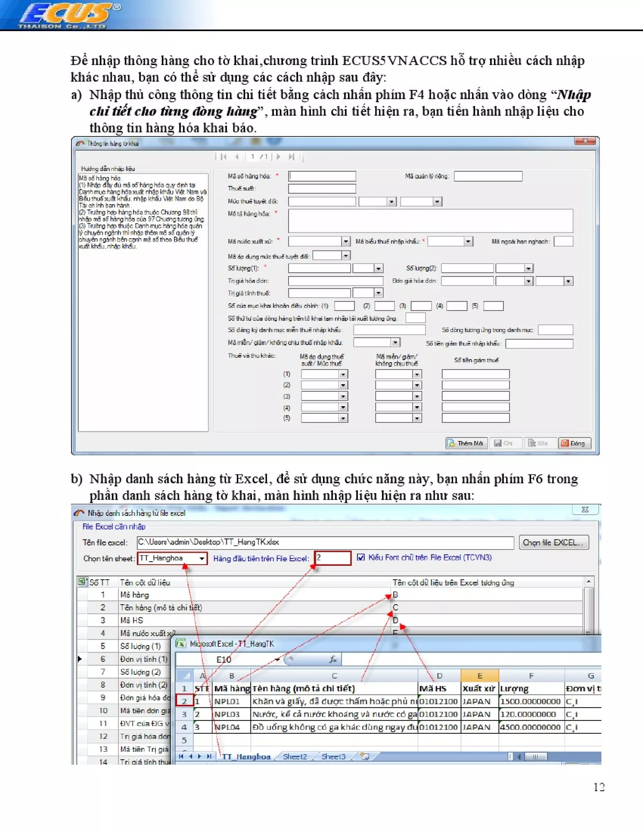 Hướng dẫn sử dụng phần mềm khai báo hải quan ecus5 vnaccs | PPT