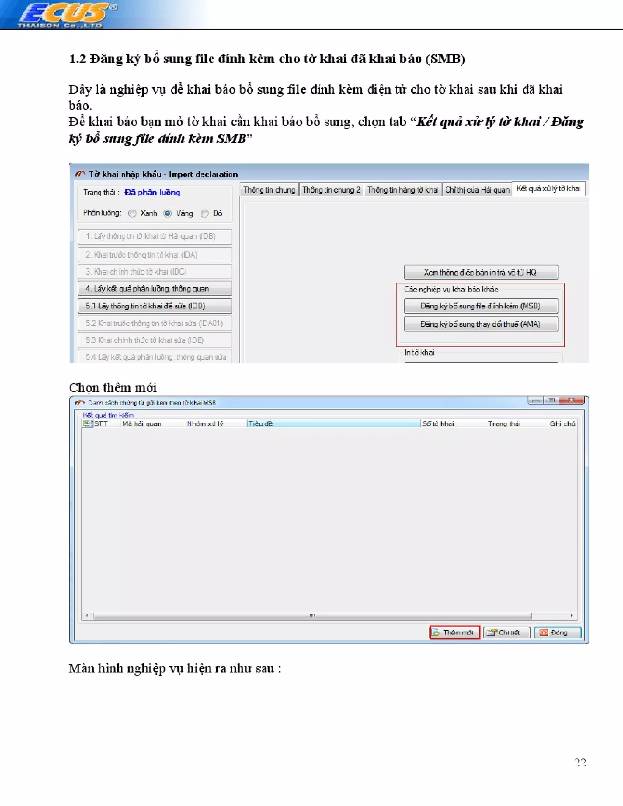Hướng dẫn sử dụng phần mềm khai báo hải quan ecus5 vnaccs | PPT