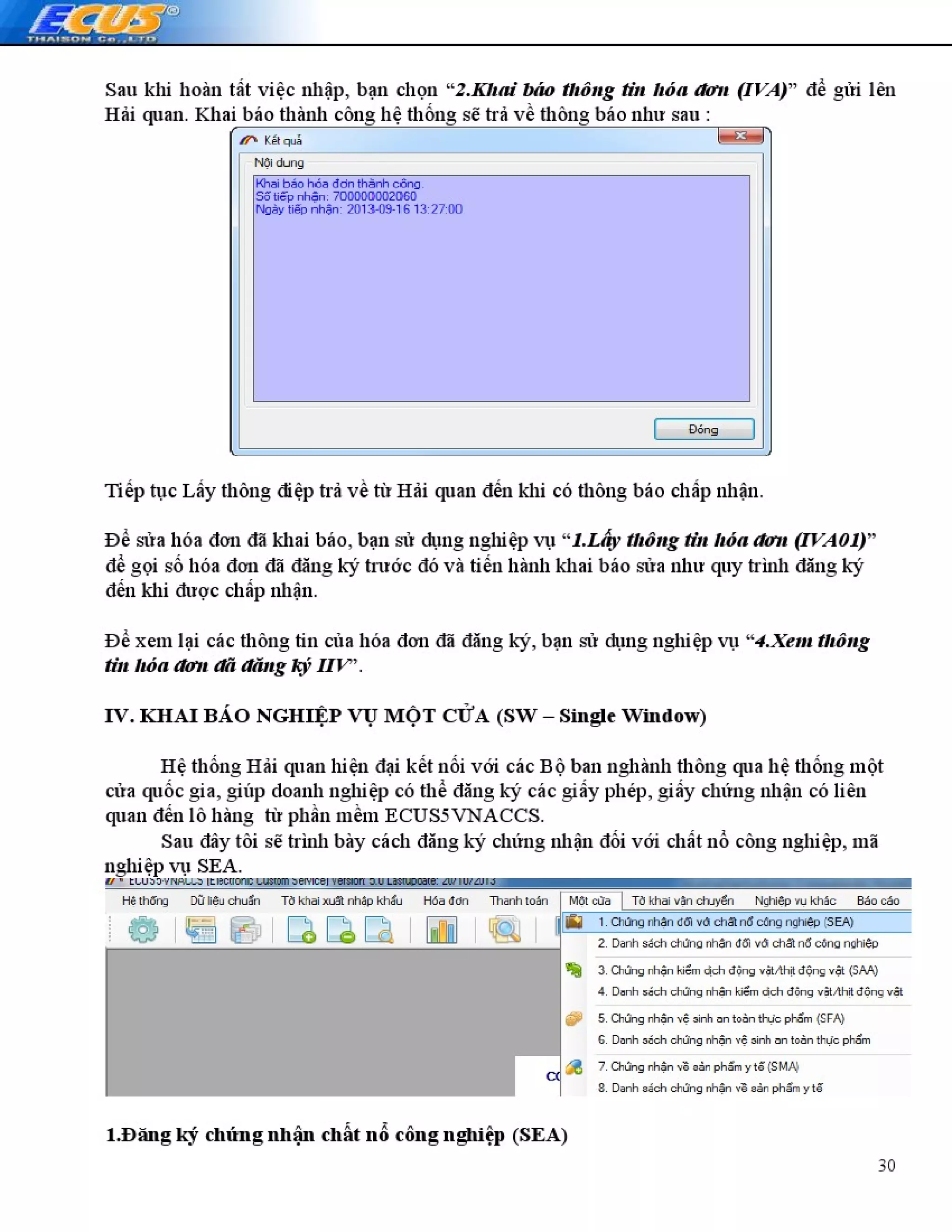 Hướng dẫn sử dụng phần mềm khai báo hải quan ecus5 vnaccs | PPT