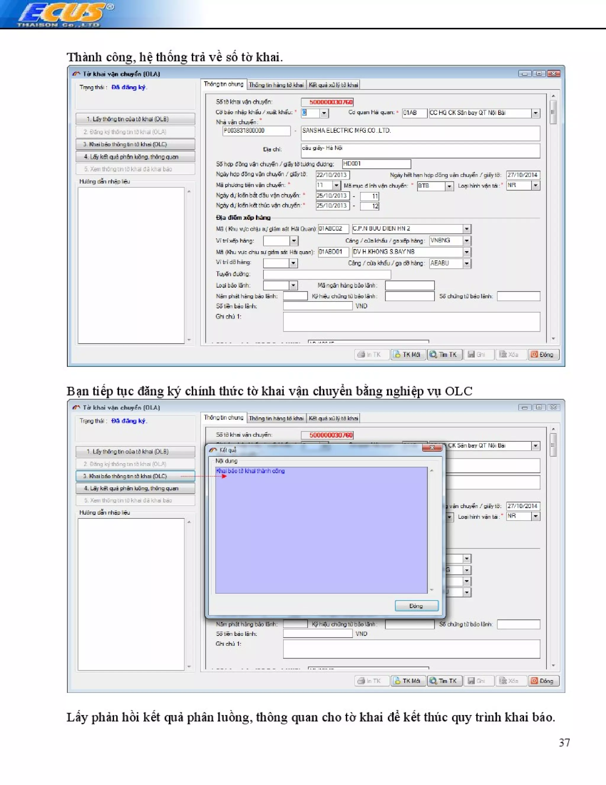 Hướng dẫn sử dụng phần mềm khai báo hải quan ecus5 vnaccs | PPT