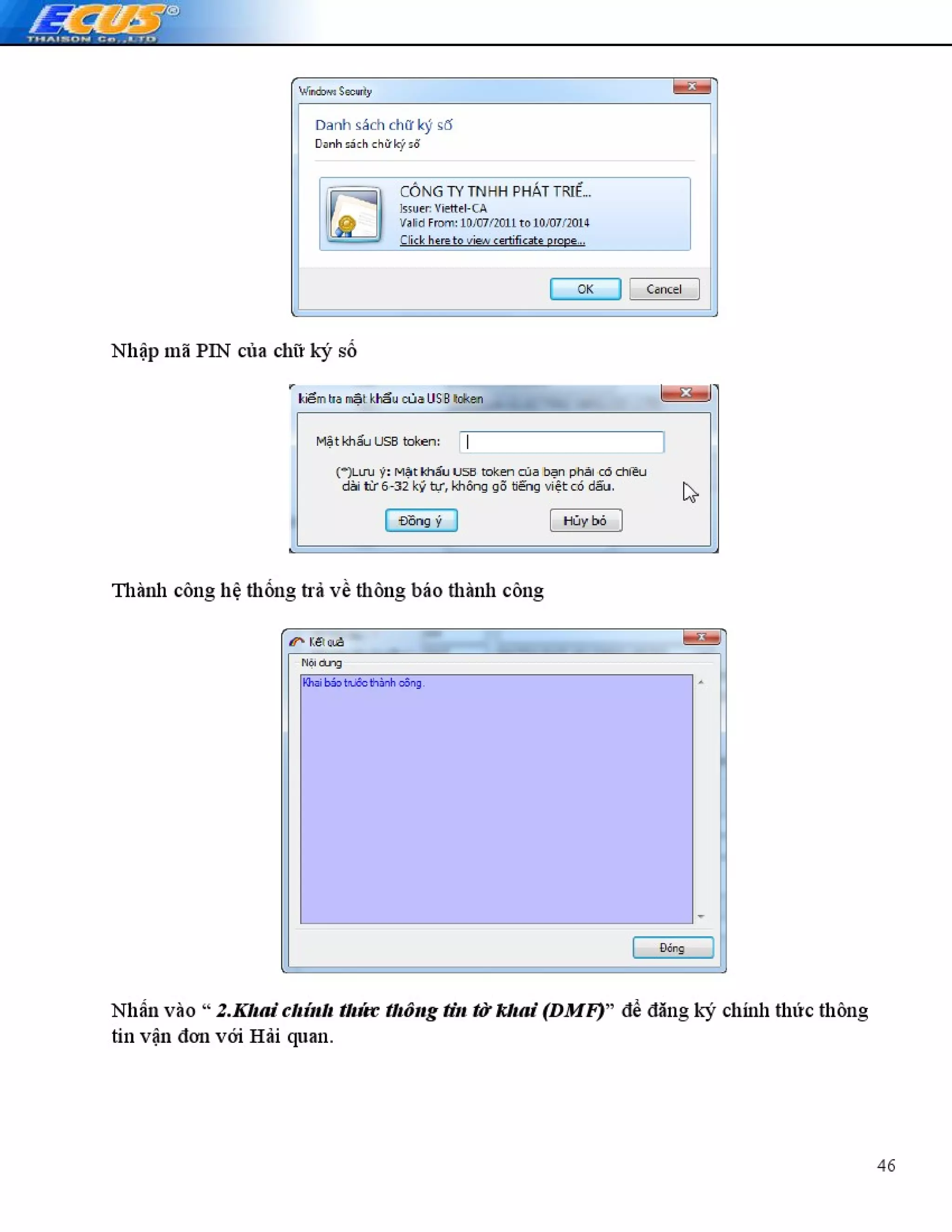 Hướng dẫn sử dụng phần mềm khai báo hải quan ecus5 vnaccs | PPT
