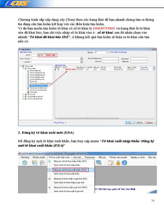Hướng dẫn sử dụng phần mềm khai báo hải quan ecus5 vnaccs | PPT