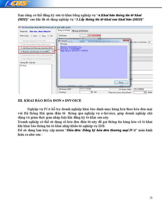 Hướng dẫn sử dụng phần mềm khai báo hải quan ecus5 vnaccs | PPT