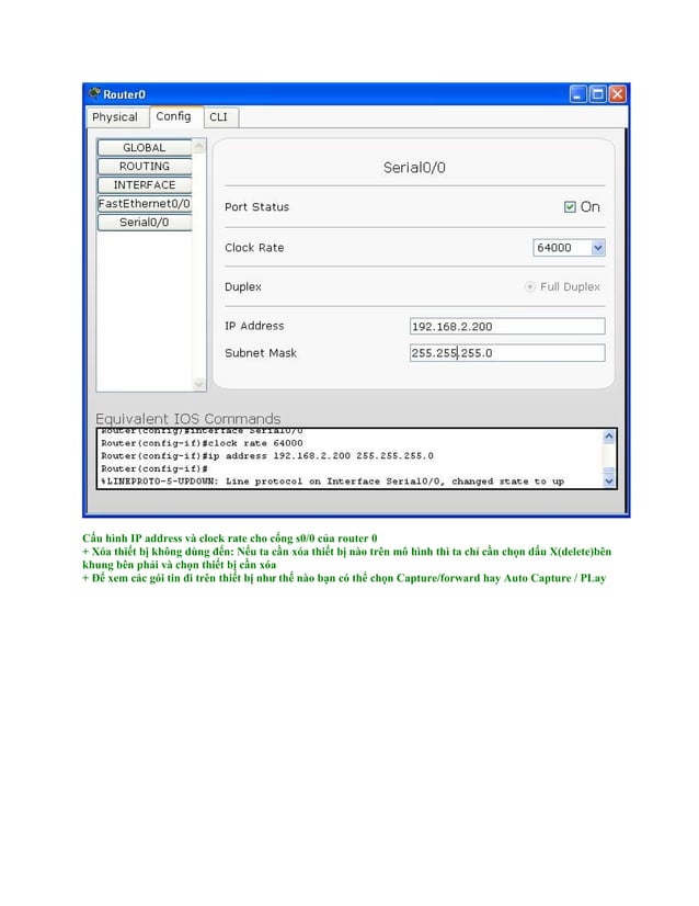 Hướng dẫn sử dụng phần mềm packet tracer | DOC
