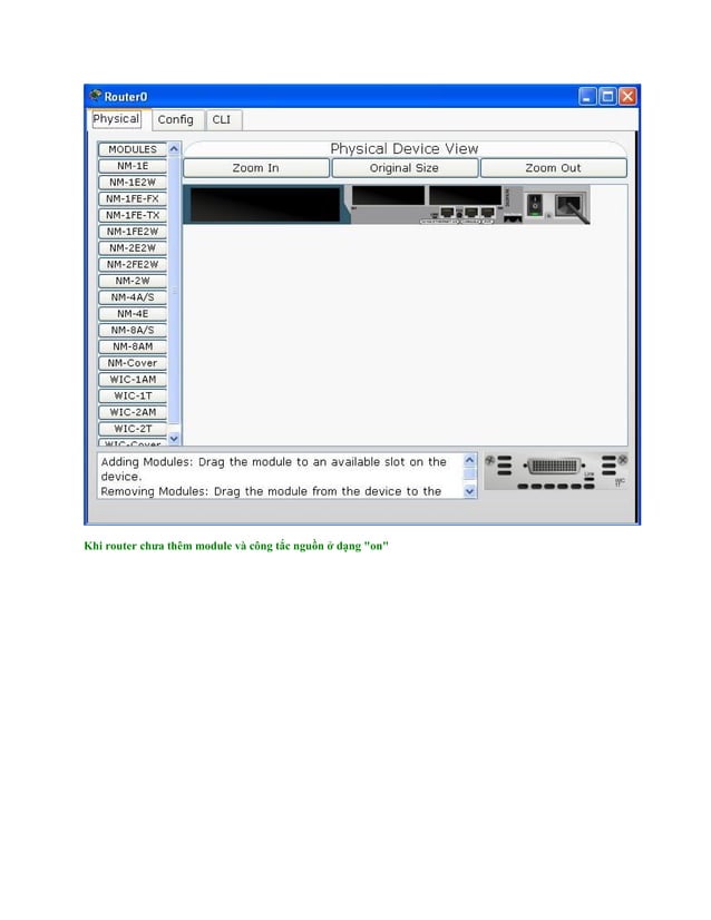 Hướng dẫn sử dụng phần mềm packet tracer | DOC