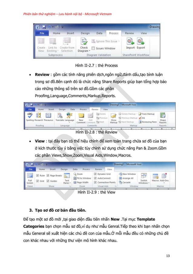 Hướng dẫn sử dụng visio 2010 | PDF