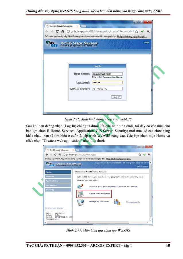 Hướng dẫn WebGis cơ bản - Basic Guide WebGis | PDF