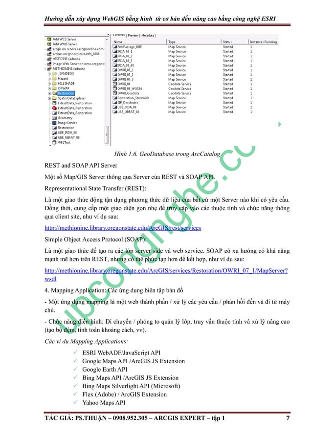 Hướng dẫn WebGis cơ bản - Basic Guide WebGis | PDF