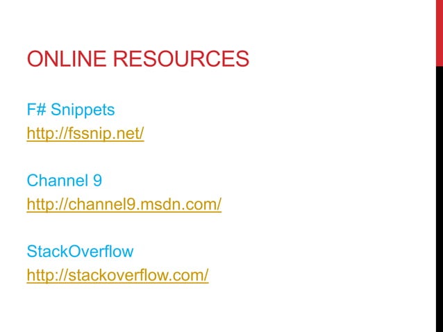 An Introduction to FSharp | PPT