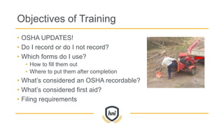 Your Compliance Manual to OSHA's 300 and 300A Forms | PPTX