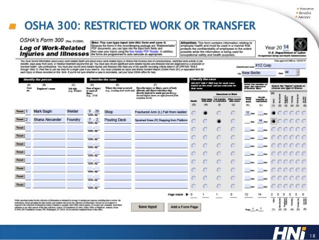 OSHA Forms 300 & 300A: Your Painless Path to Compliance by the Feb. 1…