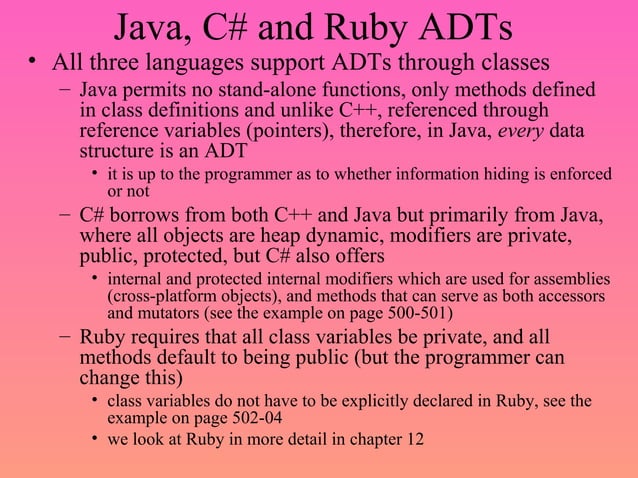 Abstract Data Types Ppt
