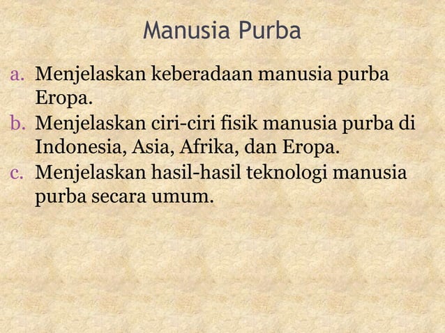 Manusia purba di dunia (Manusia Purba di Eropa, Ciri fisik manusia ...