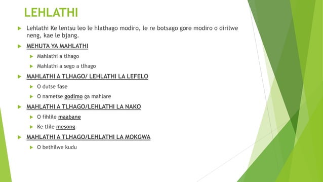 Aspect of Sepedi in Context