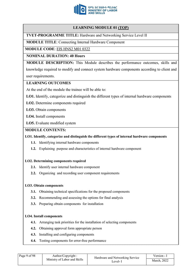 HNS L2 Curriculum.pdf
