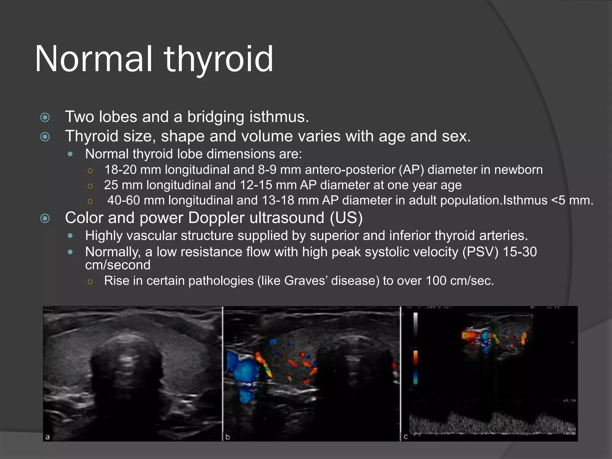 H&n sonographic anatomy of the neck and diffuse thyroid | PDF | Thyroid ...