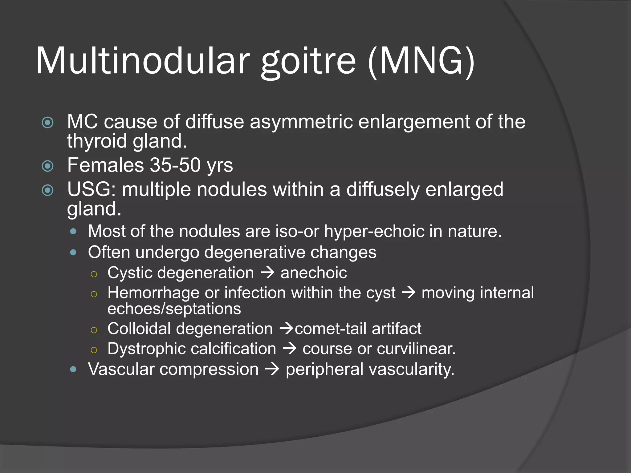 H&n sonographic anatomy of the neck and diffuse thyroid | PDF | Thyroid ...