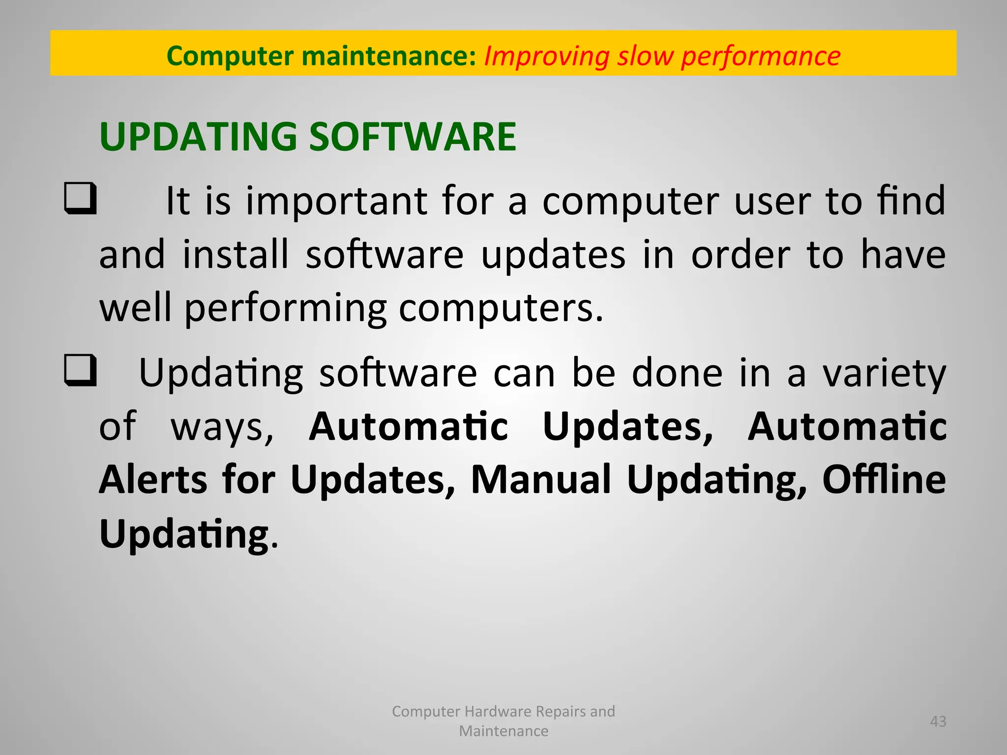 COMPUTER HARDWARE AND NETWORKING SLIDESHARE | PPT