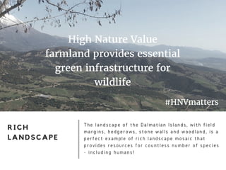 Concept of High Nature Value farming explained | PDF