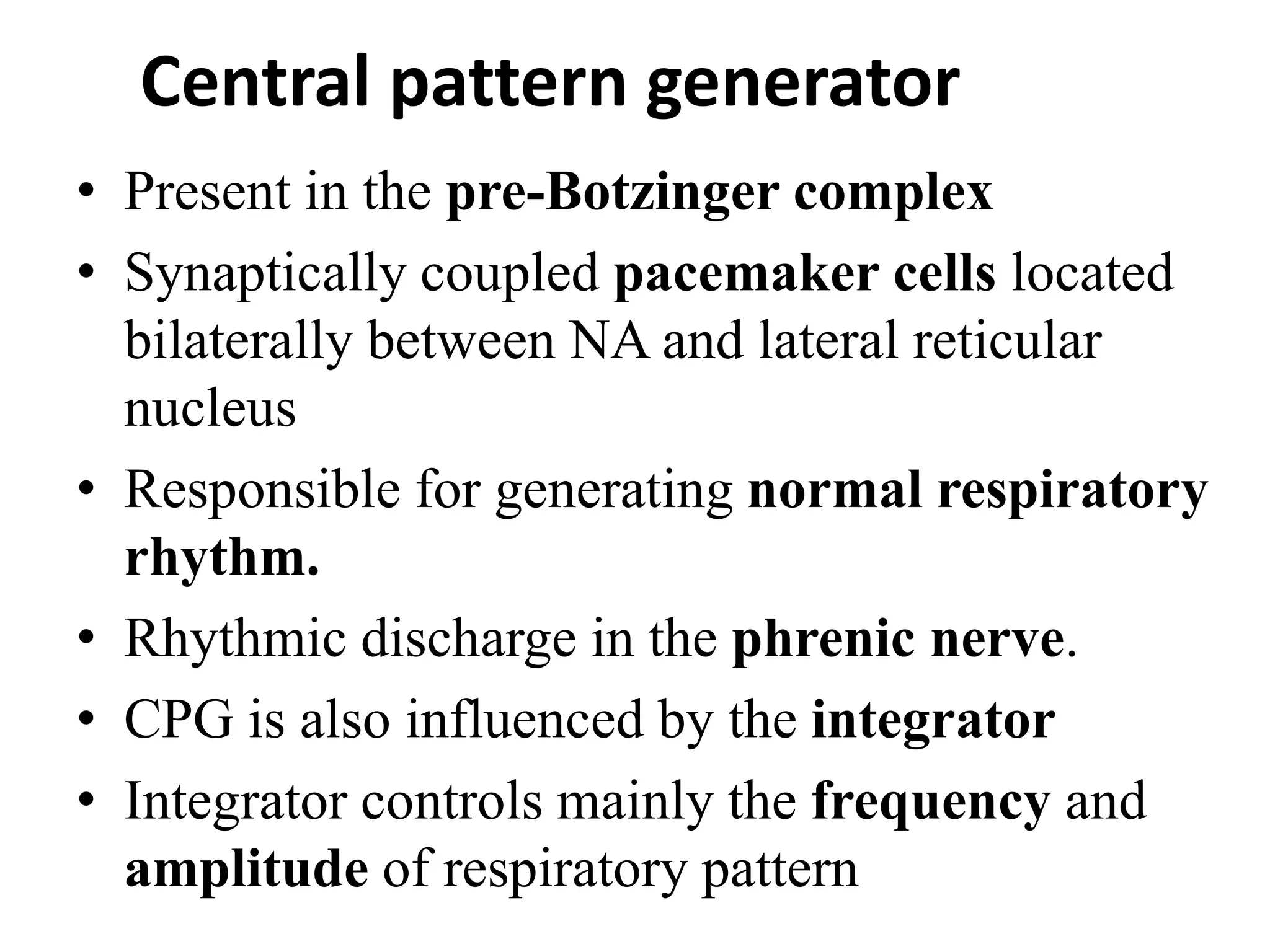 Neural regulation of_respiration | PPTX