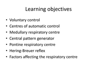 Neural regulation of_respiration | PPTX