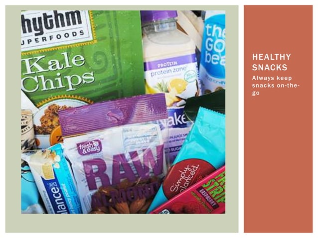 5 Tips for Avoiding Fast Food | PPTX