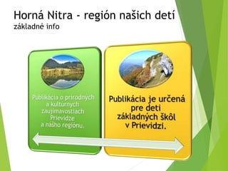 Horná Nitra - región našich detí | PPTX