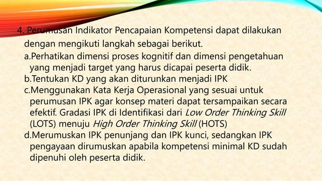 HO 1a Analisis SKL, KI, KD, IPK, Silabus.ppt