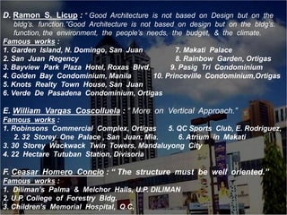 Hoa 4 - Philippine Architecture 1 | PDF