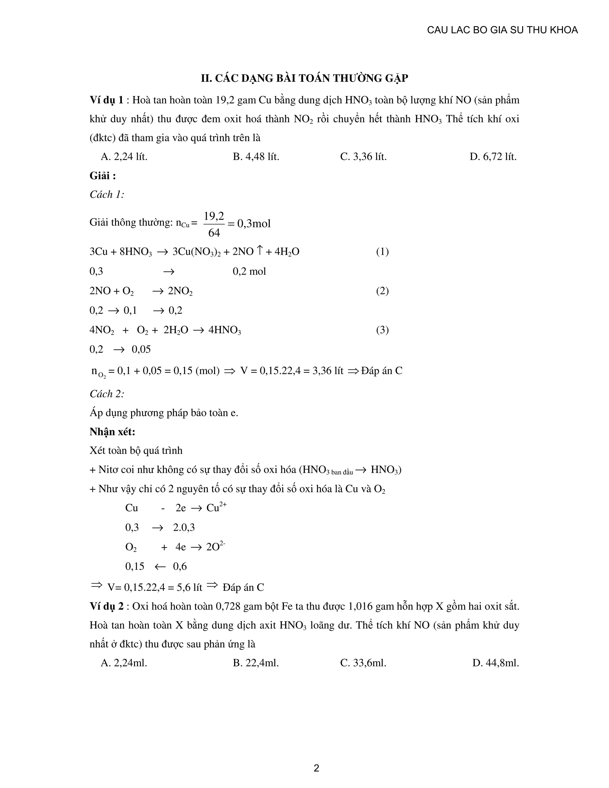 Hoa chuyen-de-5 | PDF