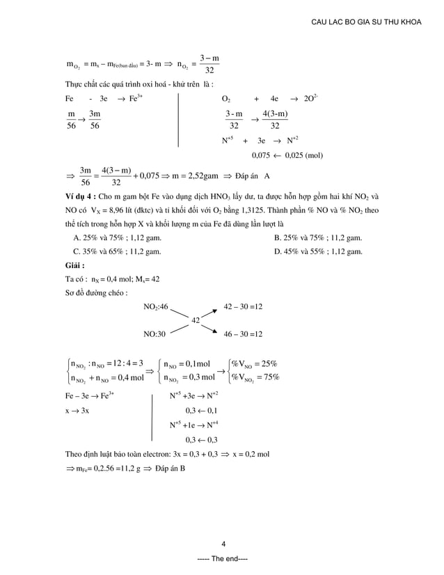 Hoa chuyen-de-5 | PDF