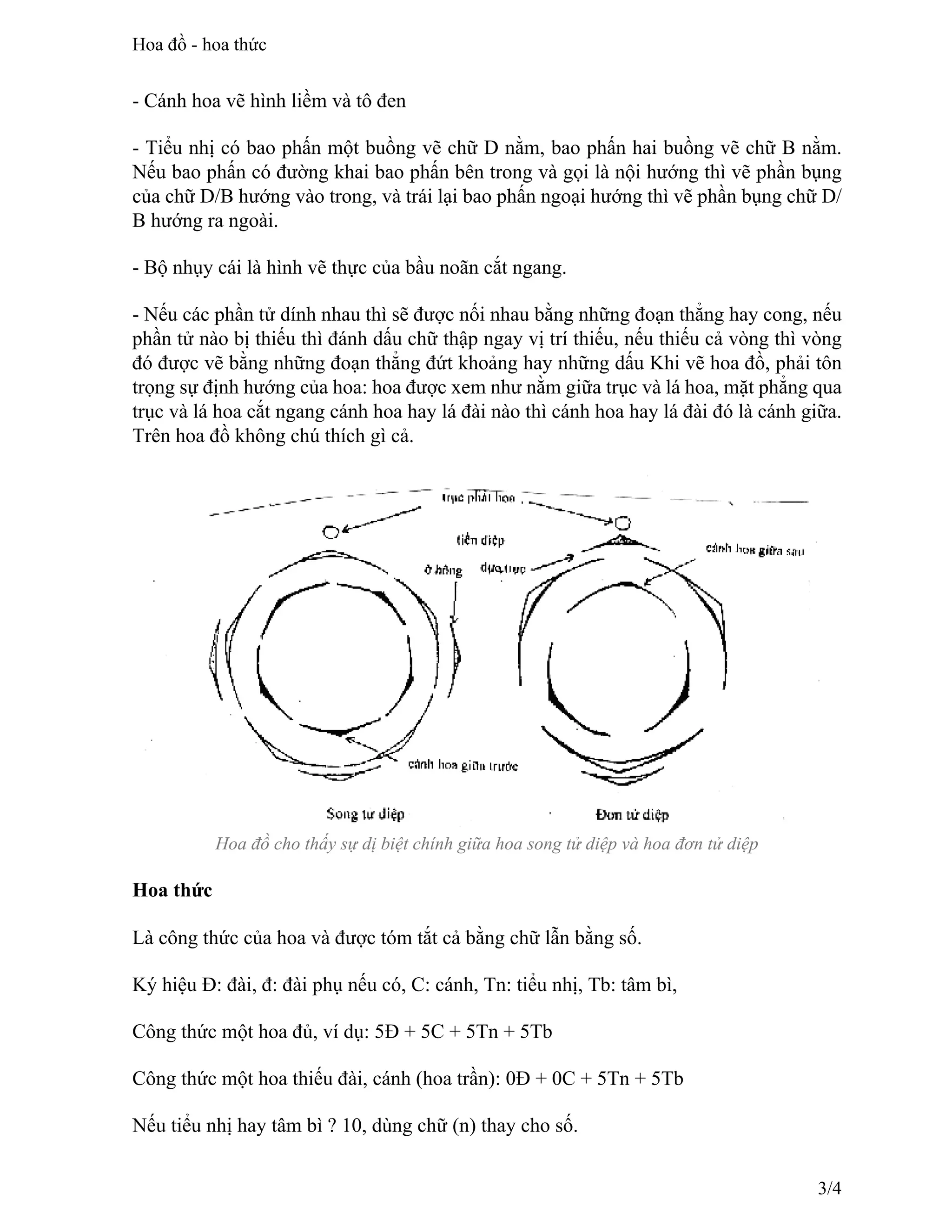 Hoa đồ hoa thức | PDF