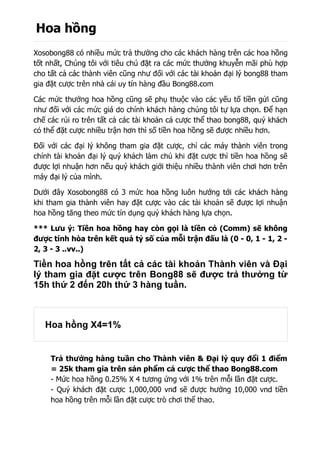 Hoa hong xoso bong88 | PDF
