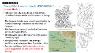 Comprehensive Overview of Mesopotamian Civilization and Architecture | PDF