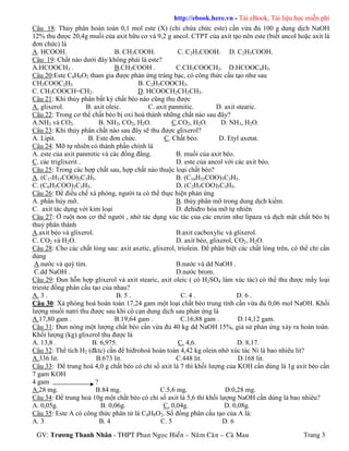 Hoa12 tai lieu on thi | PDF