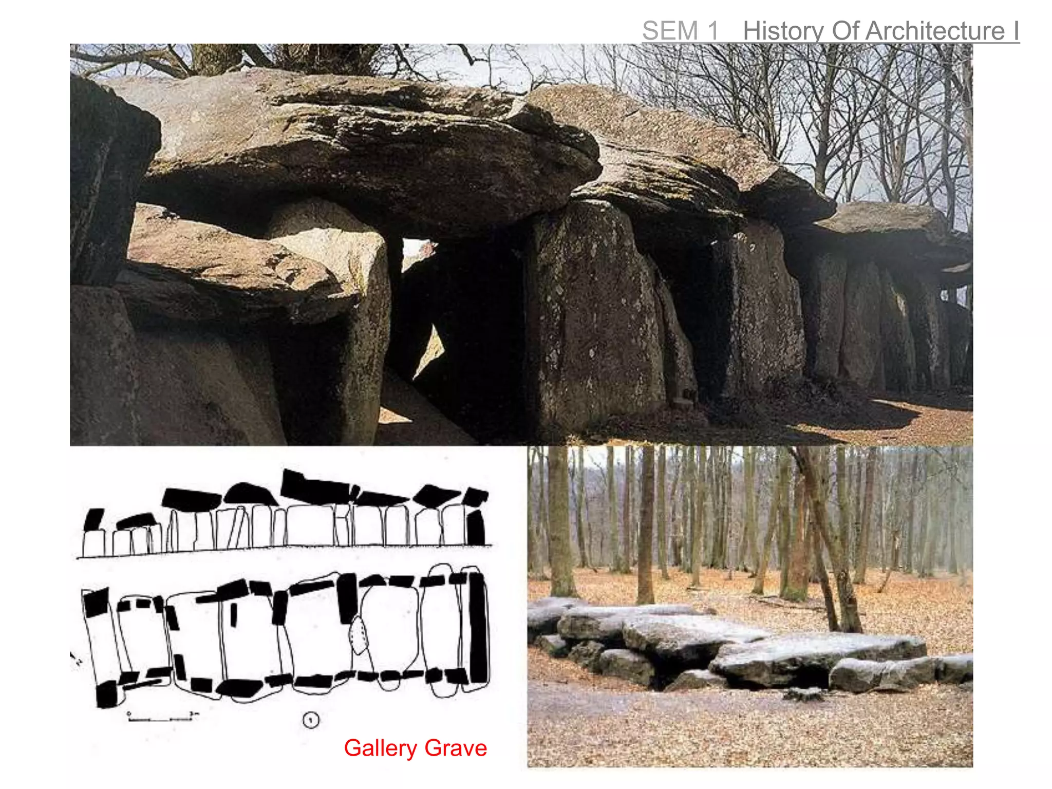 Prehistoric civilizations - History of Architecture 1 (B. Arch) | PPTX