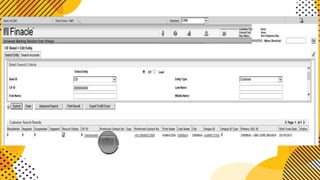 HOAACSB - SAVING ACCOUNT OPENING IN FINACLE - MODIFY | PPTX