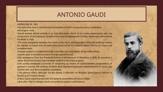 History of Architecture Art Nouveau & Deco | PPTX