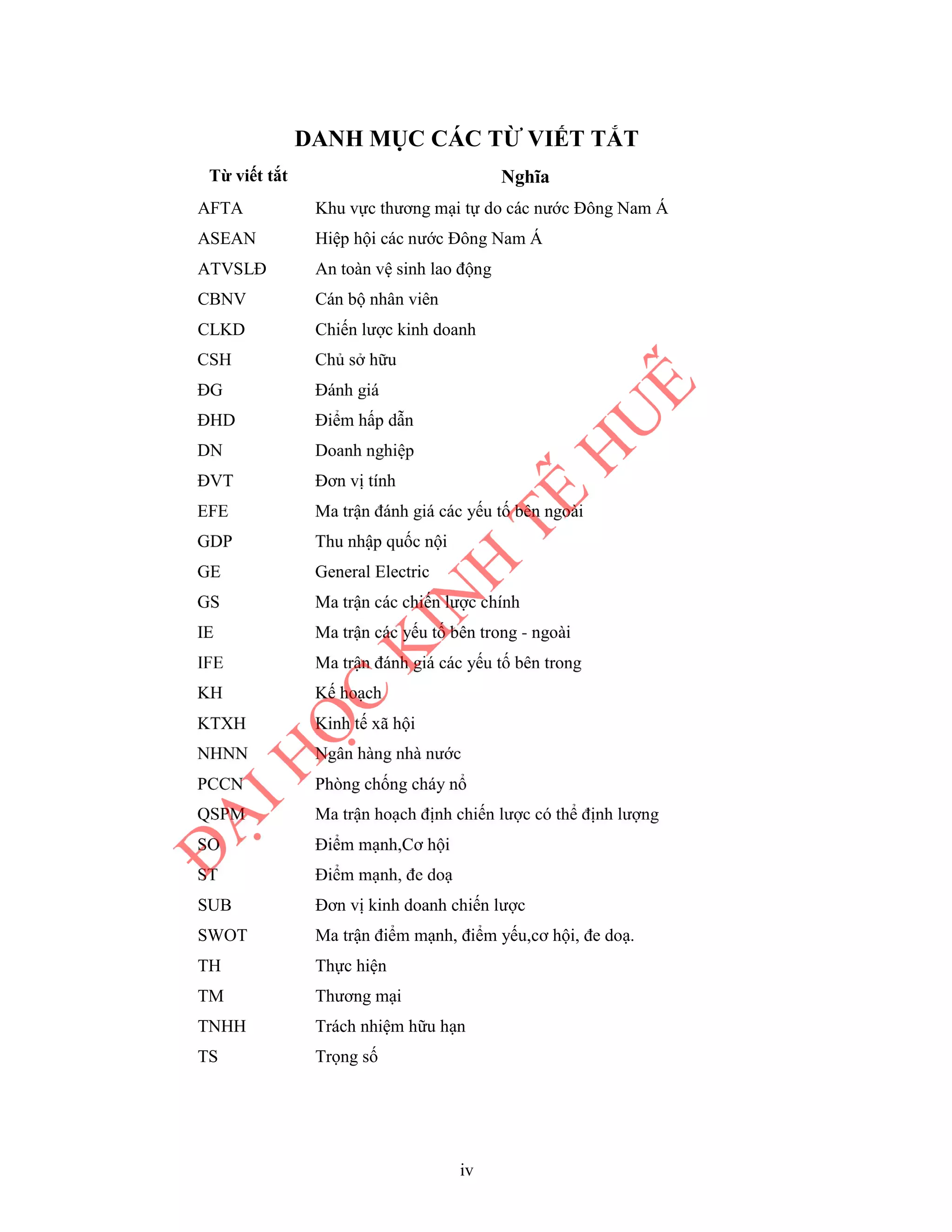 Luận văn: Hoạch định chiến lược kinh doanh công ty Khatoco, HAY | PDF