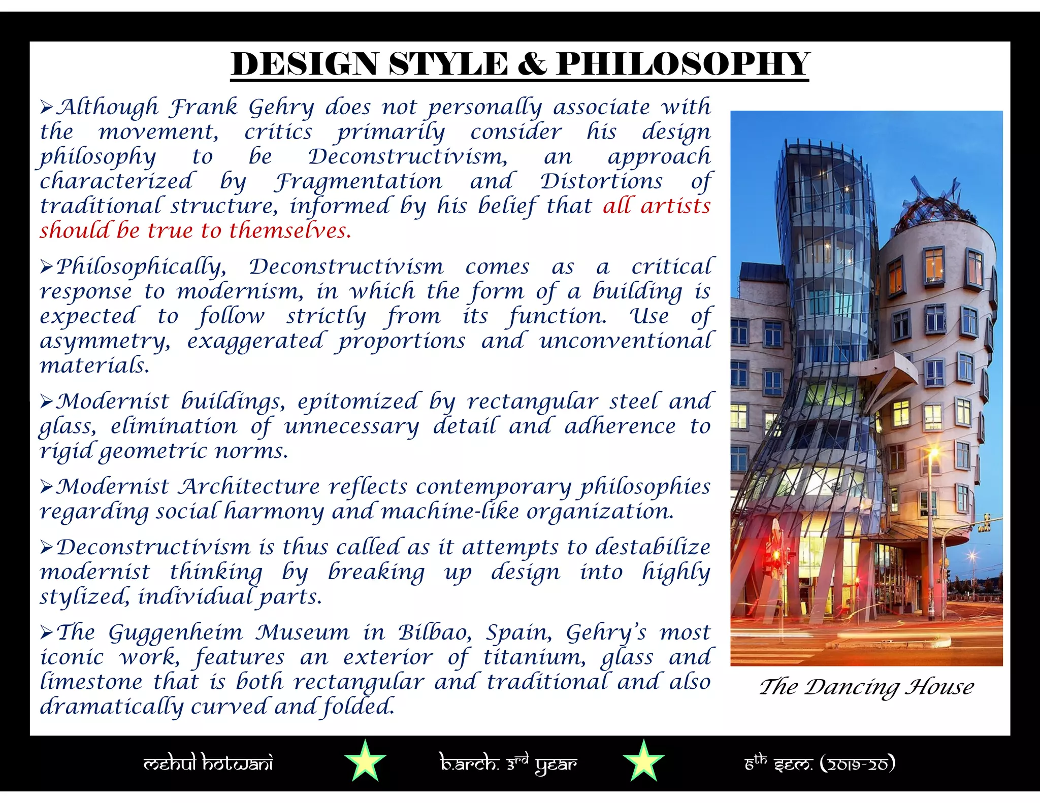 Frank Owen Gehry (HOA) | PDF