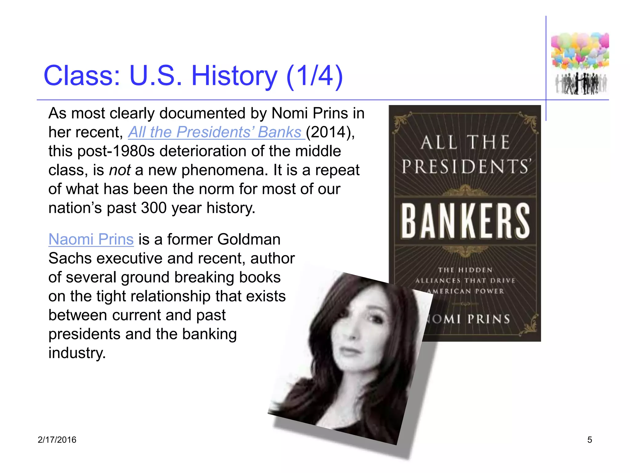 Hoag (2016) CSUEB Lecture: US Class Structure | PPT