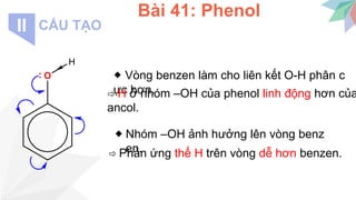 Hoahoc11 phenol | PPTX