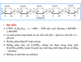 Hoa hoc cacbohydrat lai thi thu trang | PPT