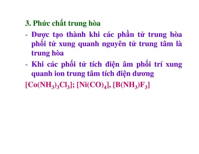 Hoa hoc phuc chat | PDF