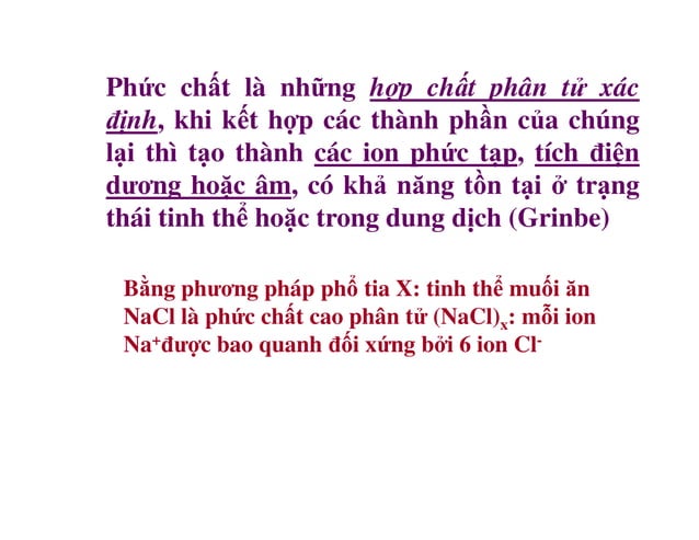 Hoa hoc phuc chat | PDF